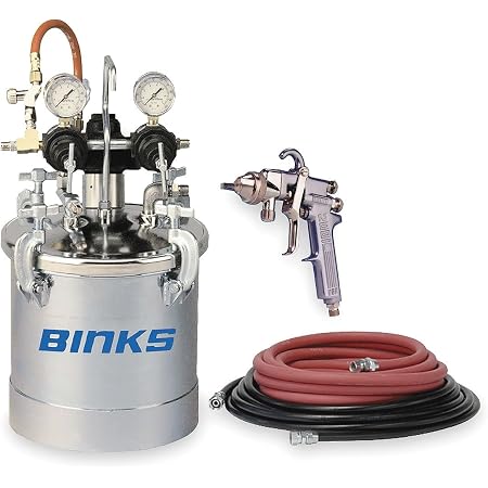 Amazon.com: Binks 2100 Paint Spray Gun 2101 2800 7 63BSS 63PB ...