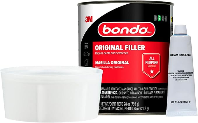 Bondo - Relleno para Cuerpo, fórmula Original para una reparación ...