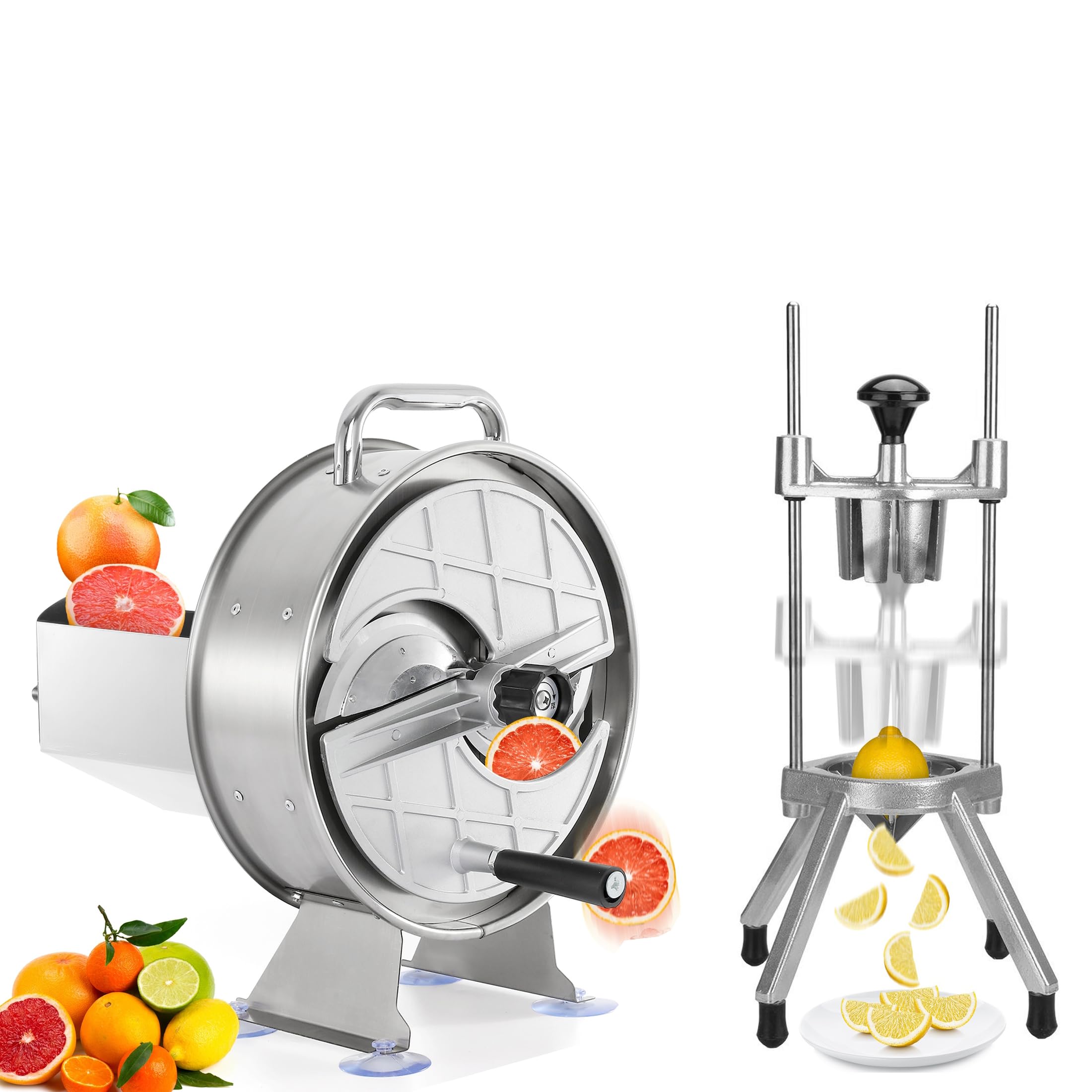 Amazon.com: WICHEMI Commercial Slicer Machine Manual Vegetable Fruit ...