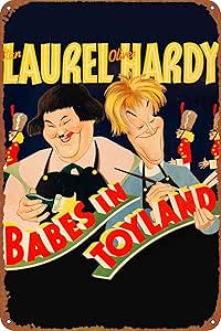 Amazon.com : Babes in Toyland Movie Poster Metal Sign Tin Metal Retro ...