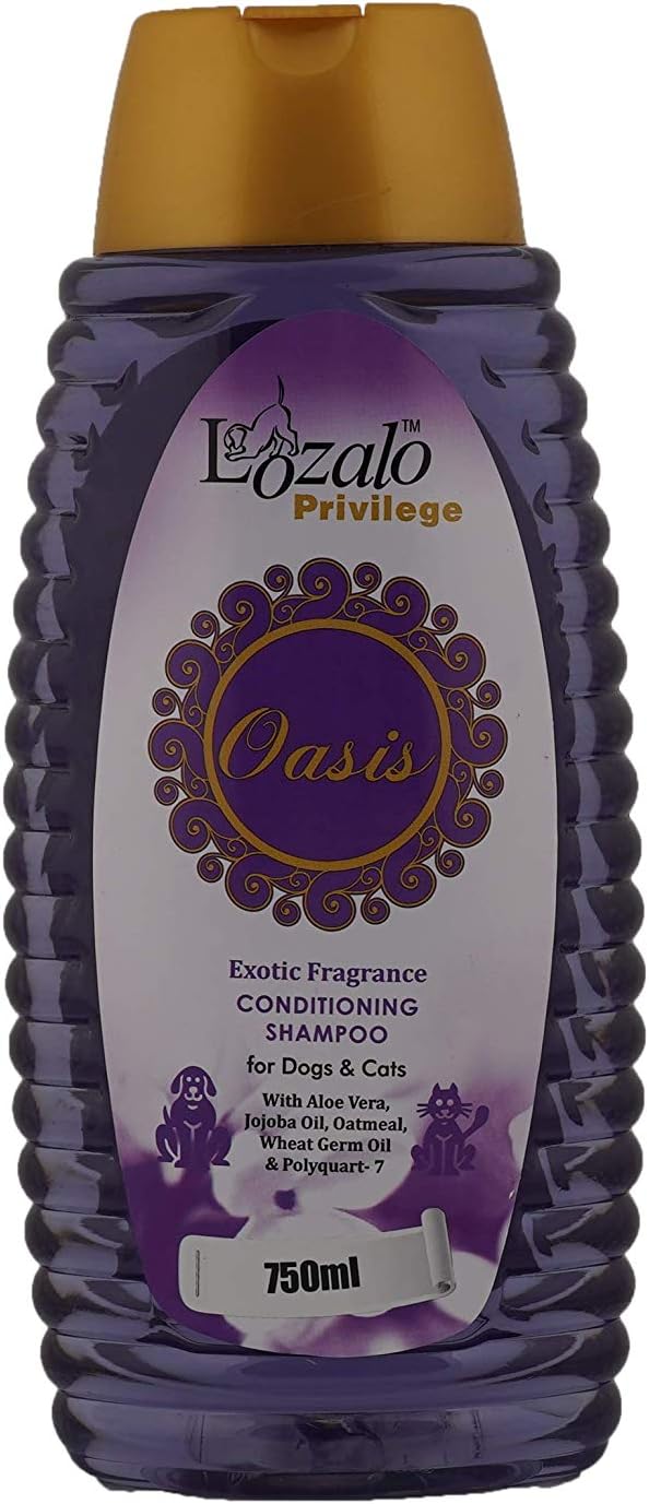 Lozalo Privilege Oasis Conditioning Shampoo for Dogs & Cats, 750 ml ...