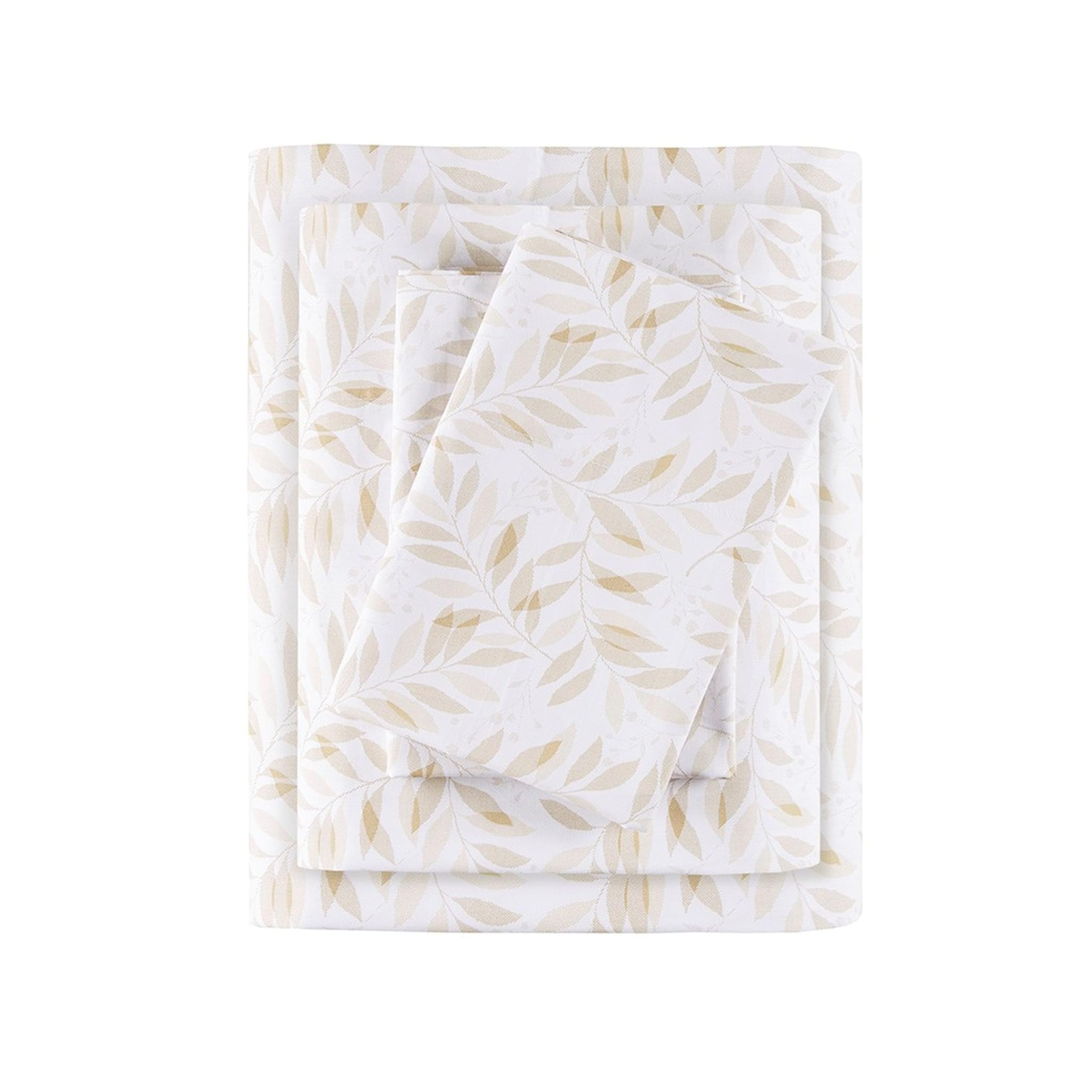 Amazon.com: Madison Park Essentials 100% Cotton Sheets, Breathable&Soft ...