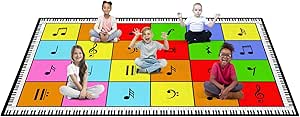Amazon.com: ABCarpet Music Note Classroom Rug 7'5"x13' Elementary Music ...