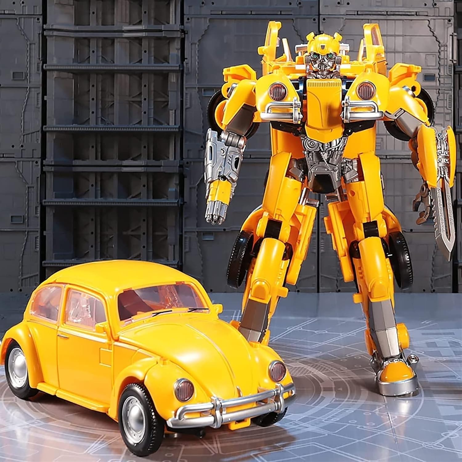 EXBOEE Transformer Toys Movie Leader Class Bumblebee Action Figure Toys ...