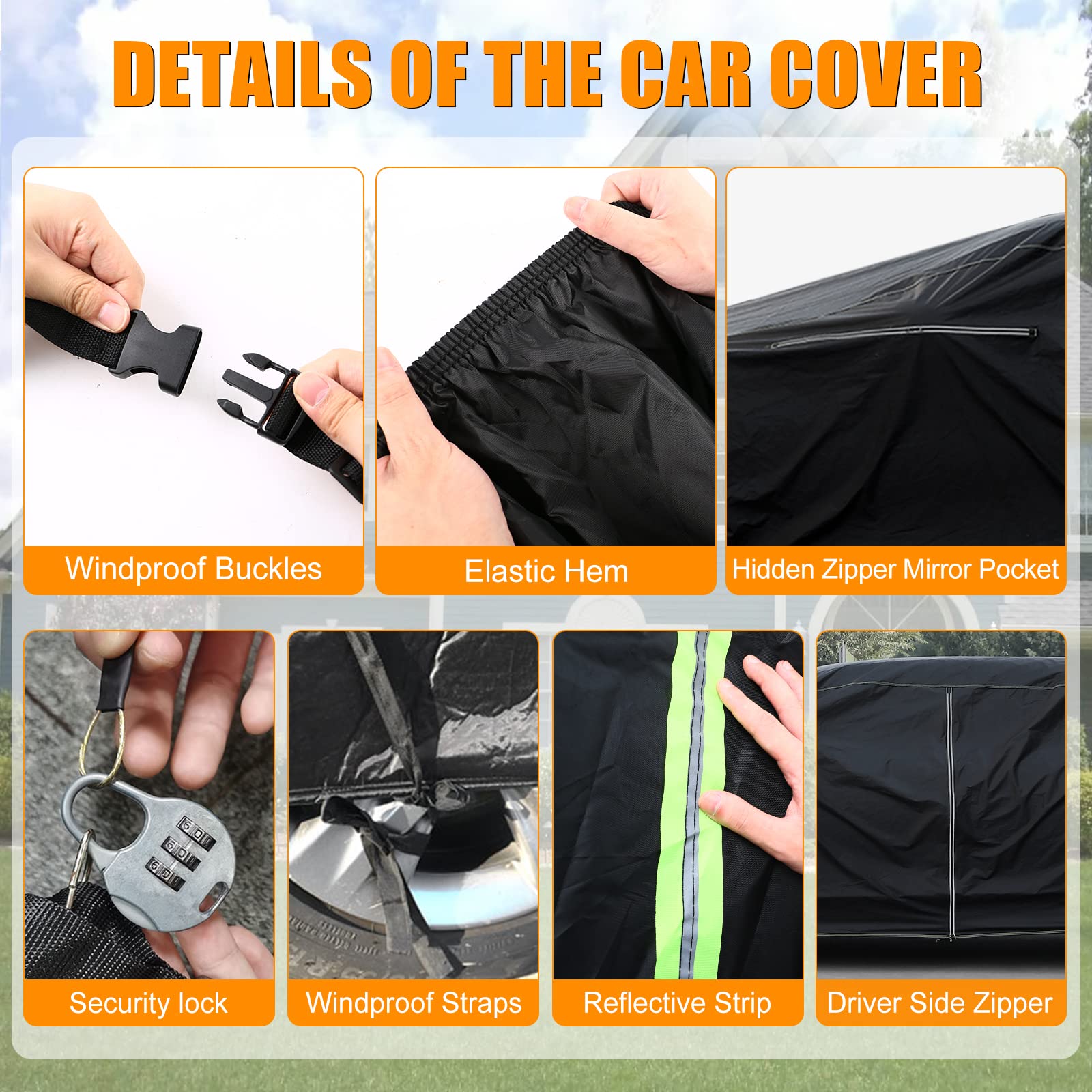 Waterproof Car Cover Compatible with 1997-2005 Buick Regal/Century ...