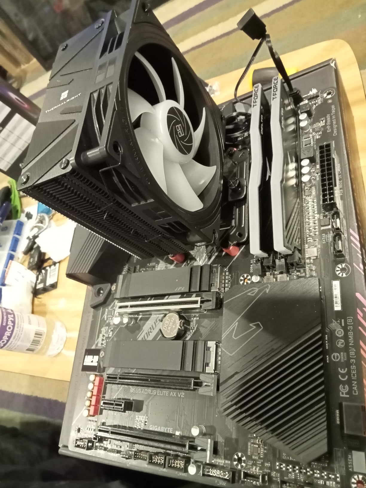 LYSAIMG Backplate Back Durable CPU Heatsink Bracket Motherboard CPU Fan ...