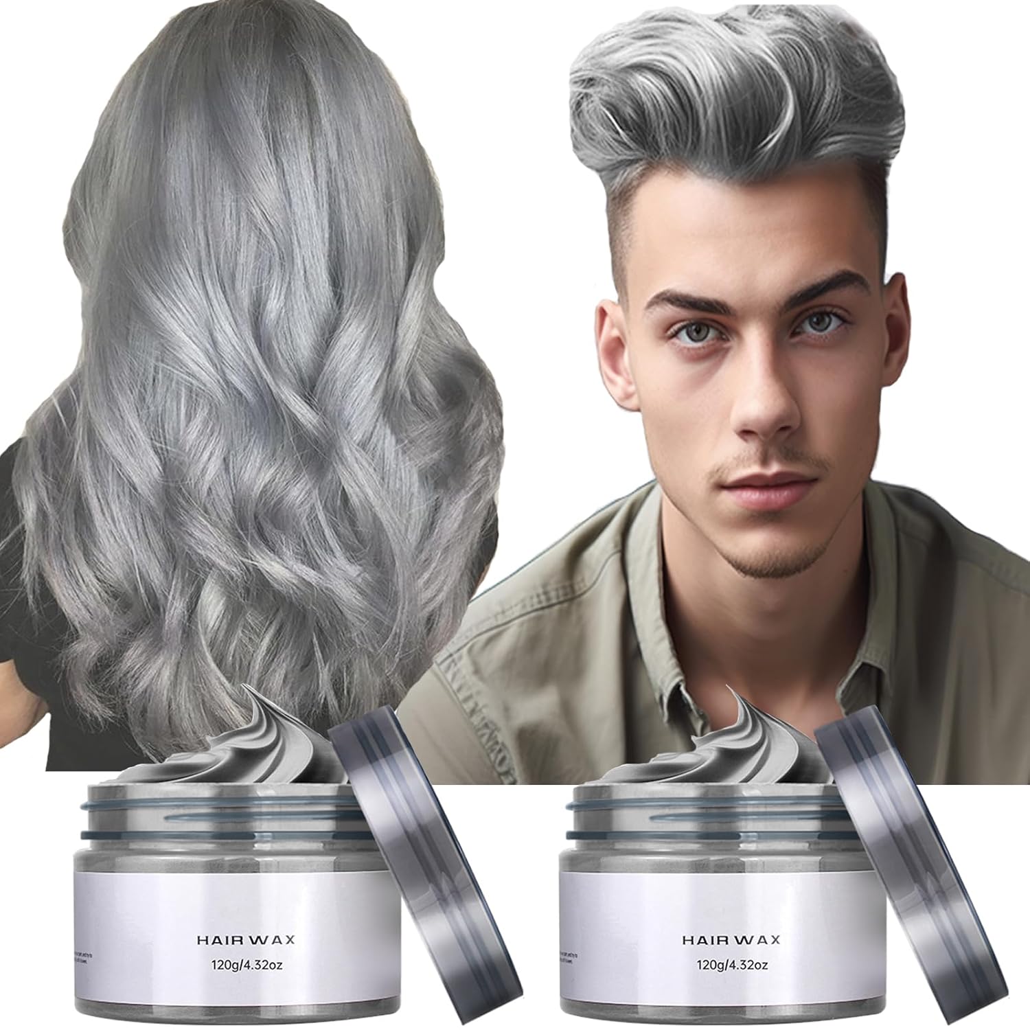 Temporary Silver Gray Hair Spray Color, Luxury Australia | Ubuy
