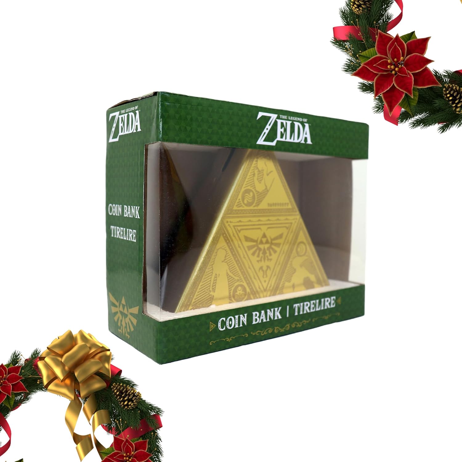Amazon.com : Pyramid America Zelda Plastic Coin Bank Treasure - Zelda ...