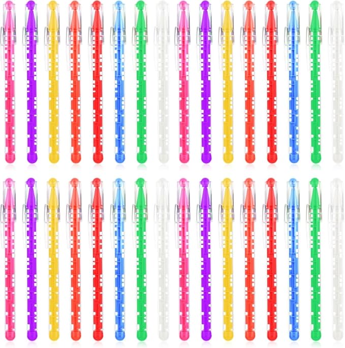 KAHEIGN 32Pcs Maze Ballpoint Pen, 14.5CM Novelty Blue Ink Puzzle Fidget ...