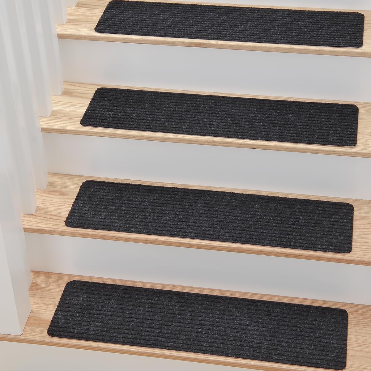 Amazon.com: Seloom 13pcs Carpet Stair Treads, Indoor Non Slip Stair ...
