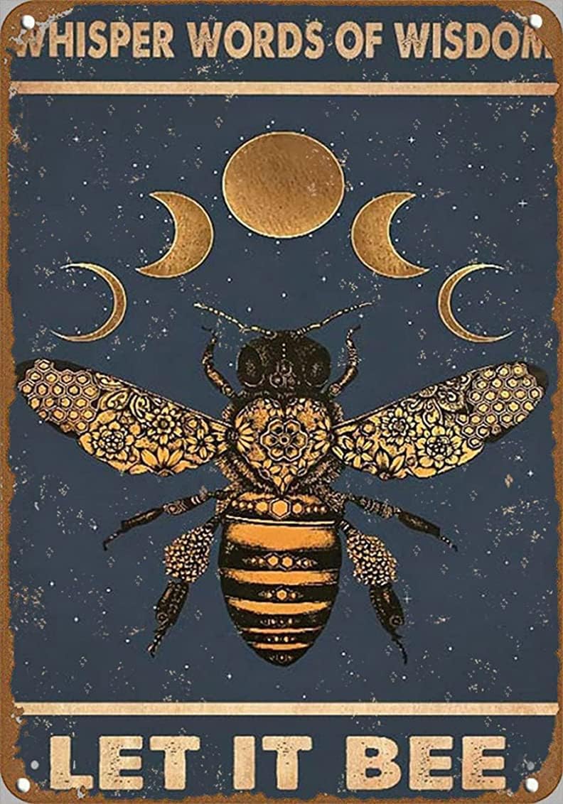 Amazon.com: Whisper Words Of Wisdom Let It Be Bees Poster Bee Lover ...