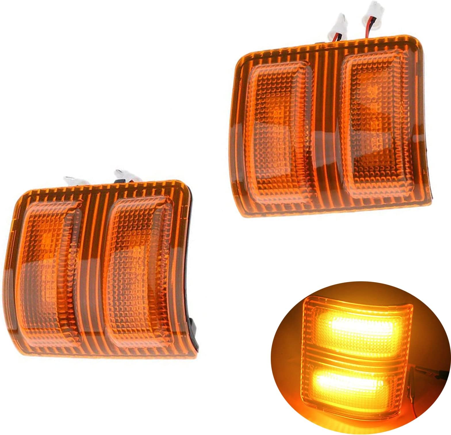 Amazon.com: csslyzl LED Side Mirror Marker Lights Compatible with FORD ...