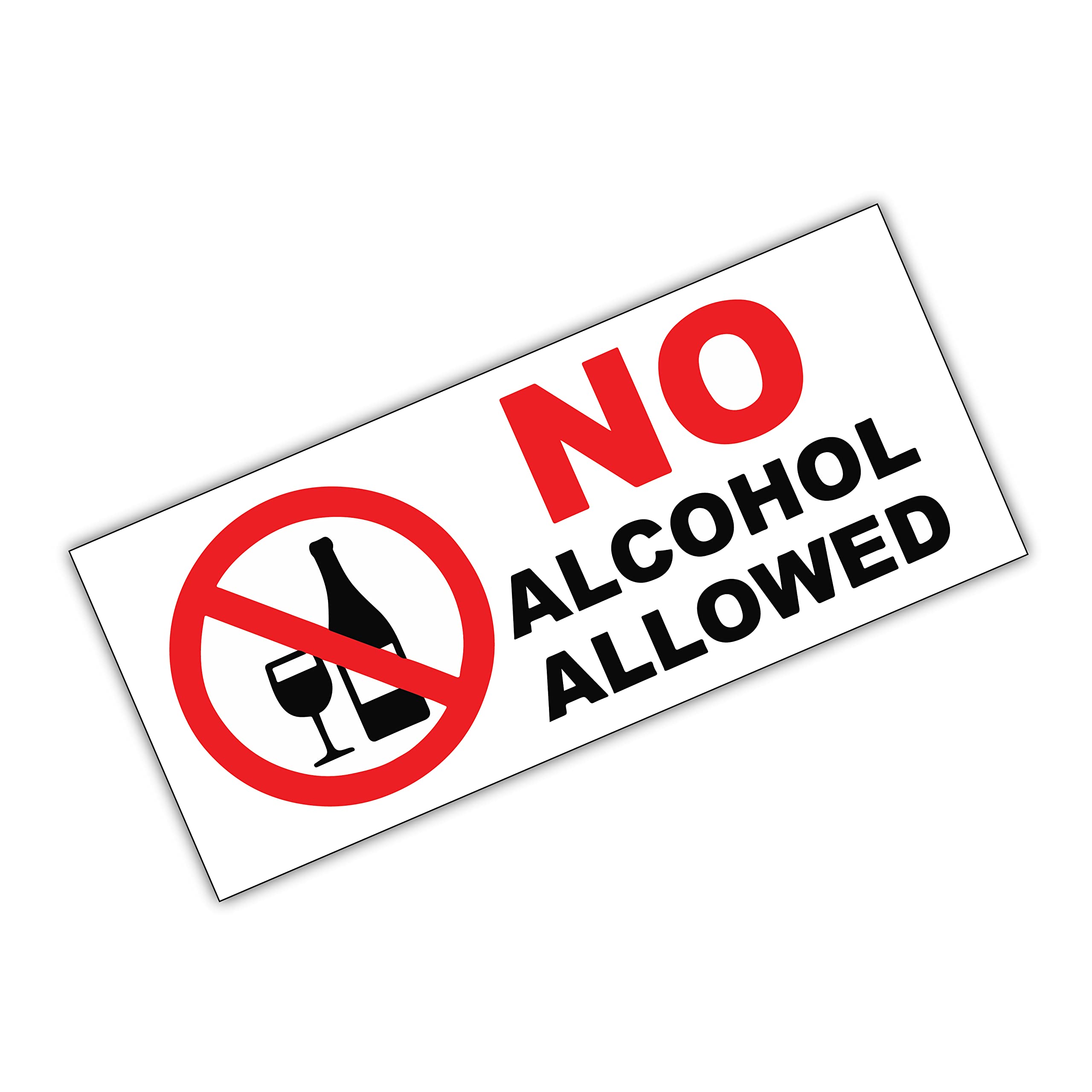 No Drinking Alcohol Sign