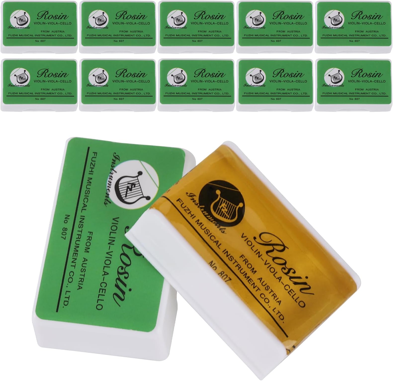Amazon.com: Rosin Natural for Violin Cello Viola Rosin Light Low Dust ...