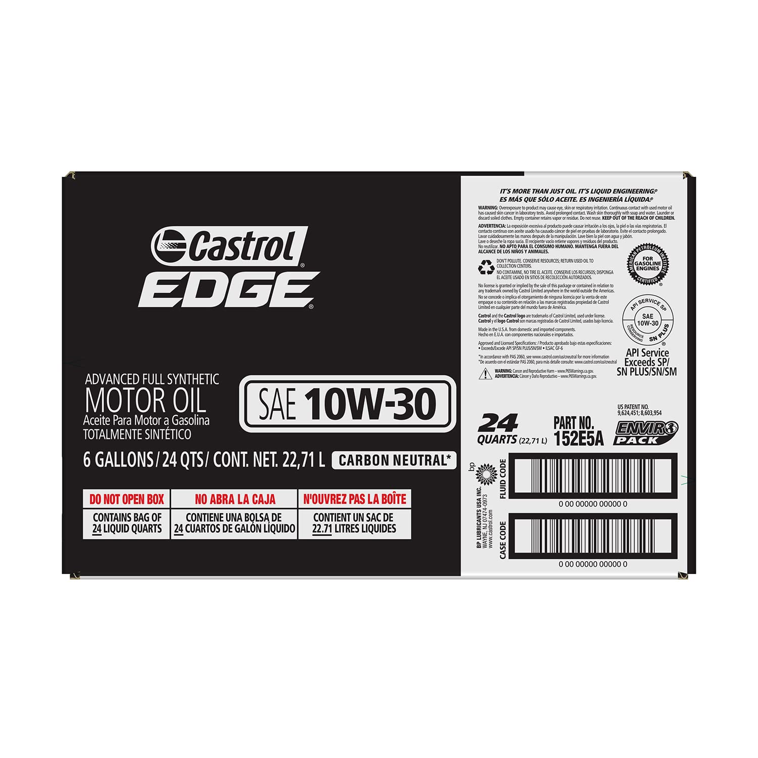 Snapklik.com : Castrol Edge 10W-30 Advanced Full Synthetic Motor Oil