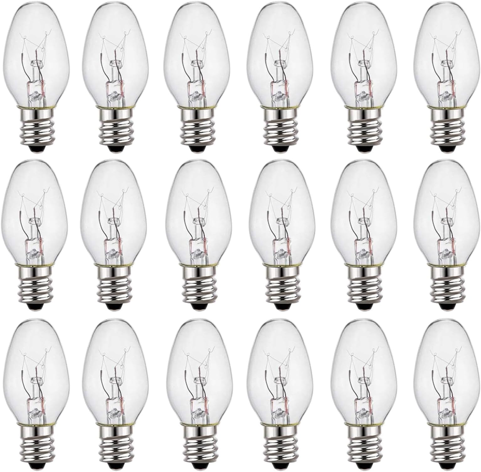 4-Pack 15 Watt Bulbs for Scentsy Plug-in Nightlight Warmer and Scented ...