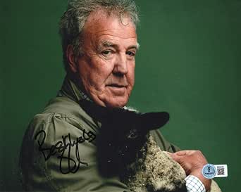 Jeremy Clarkson Autographed Signed TOP GEAR 8x10 Photo Beckett BAS COA ...