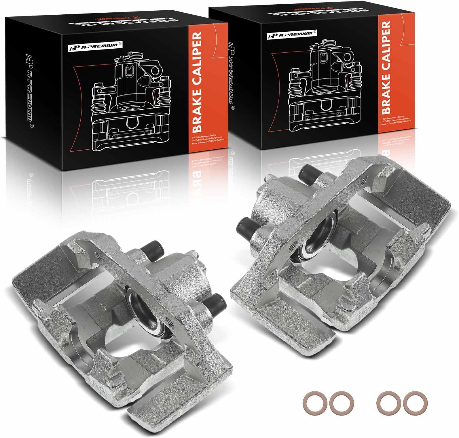 Amazon.com: Detroit Axle - Front 2pc Brake Calipers for 07-09 Lincoln ...