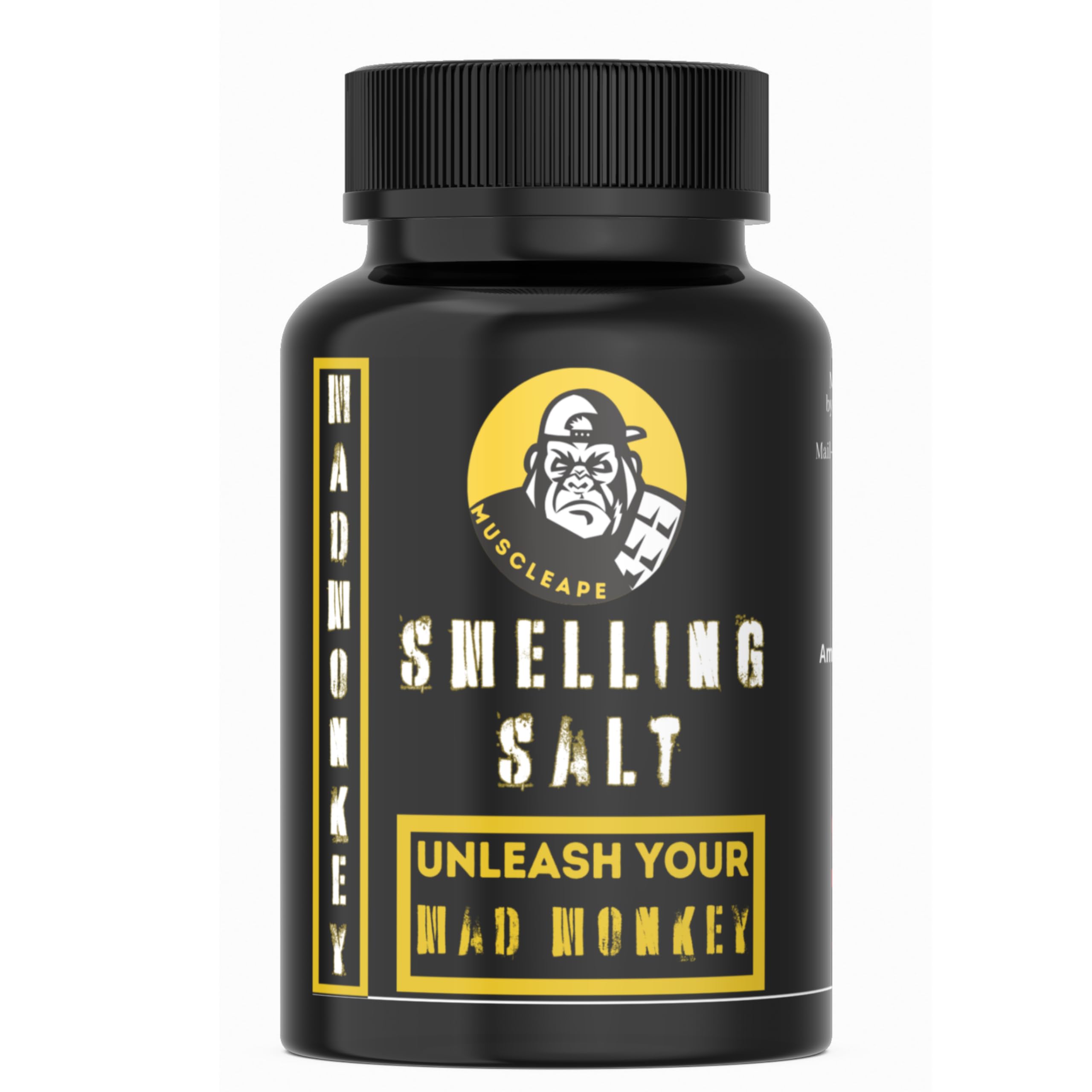 Muscleape Smelling Salt | Ammonia Inhalant For Instant Focus & Insane ...