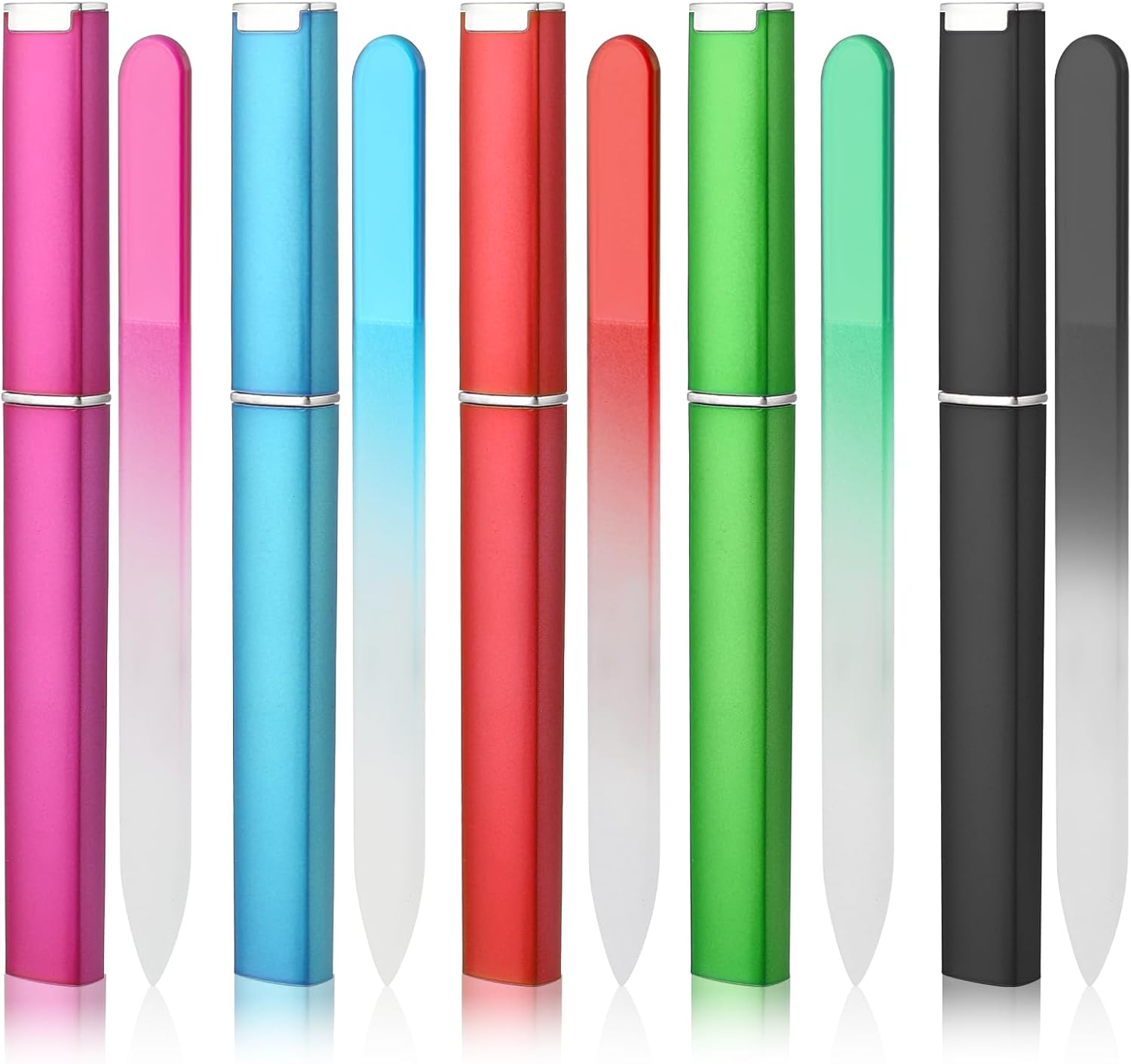 Amazon.com : Giantree 5 Pack Glass Nail Files with Case, Ultra Quality ...