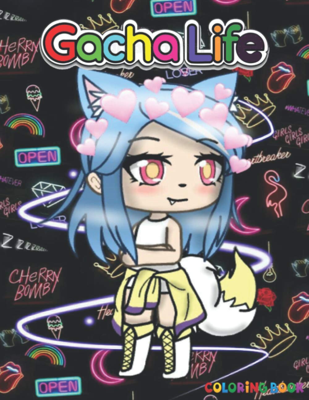 Buy Gacha Life Coloring Book: +50 High Quality Gacha Life Club ...