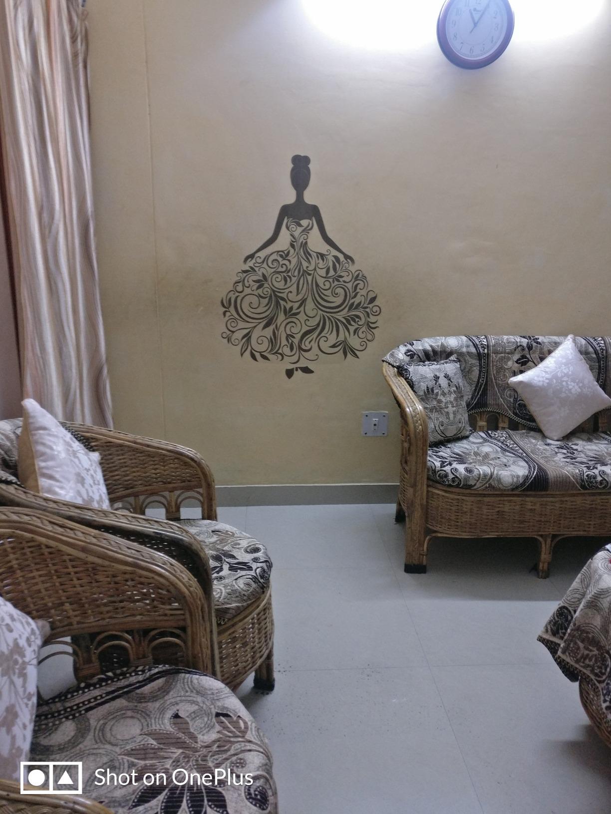 Buy Decals Design 'Wedding Gown' Wall Sticker (PVC Vinyl, 90 cm x 60 cm ...