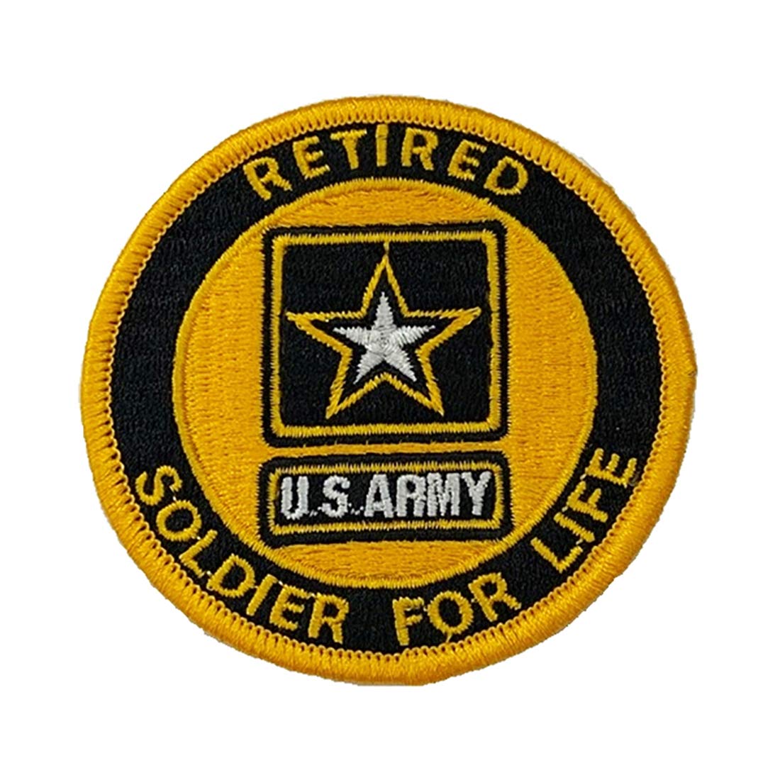 Amazon.com: Soldier for Life Retired AGSU Full Color Patch (Military ...