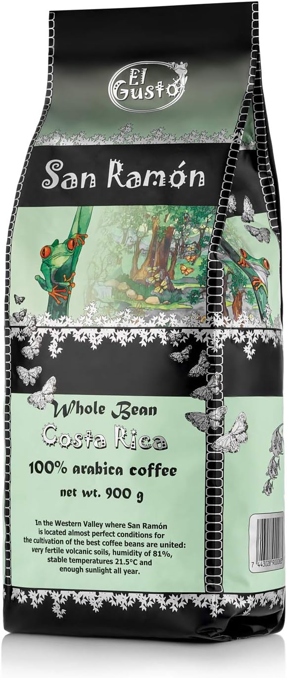Amazon.com : El Gusto Whole Bean Coffee - Single Origin Costa Rican ...