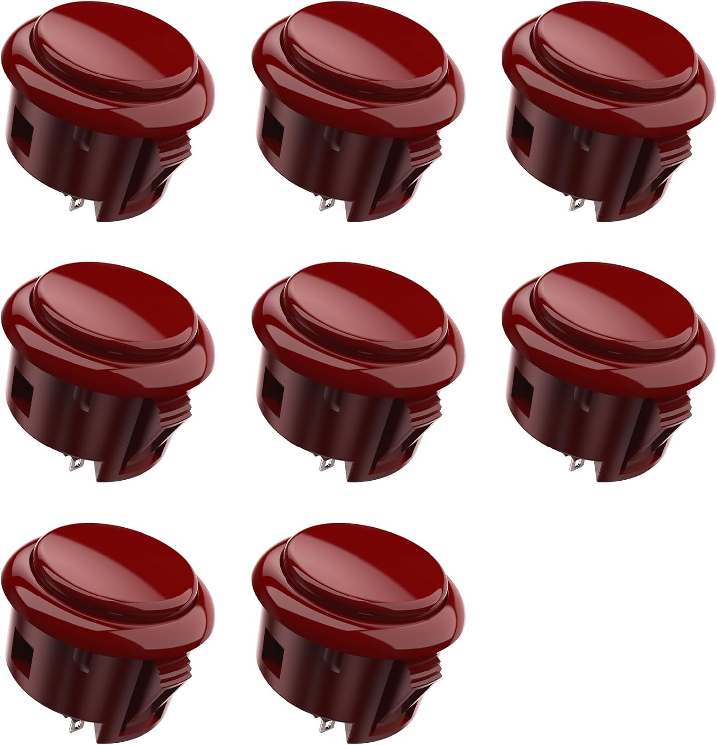 Amazon.com: MAYFLASH 8 pcs MFBK-30 Push Button 30mm – for MAYFLASH F300 ...