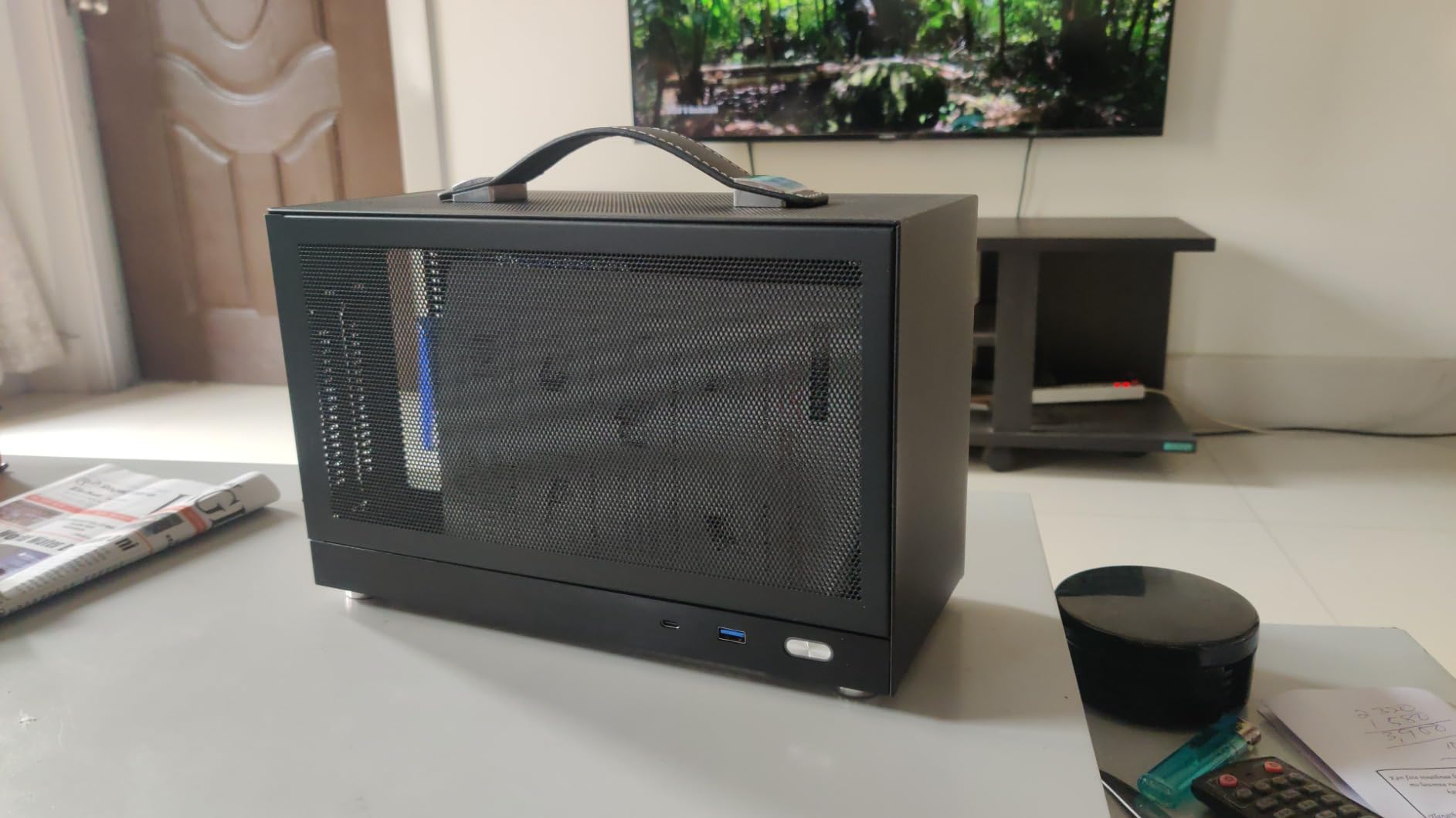 Amazon.in: Buy Kxrors S300 - Mini-Itx Pc Gaming Case - Front I/O Usb 3. ...