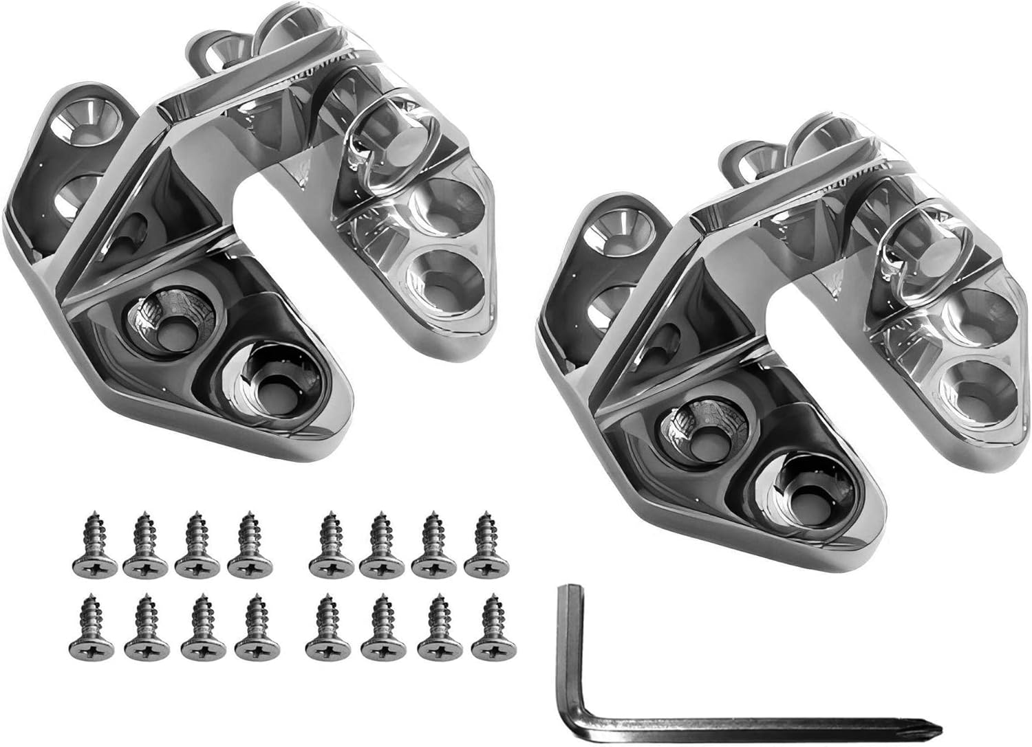 Amazon.com: GooMeng 316 Stainless Steel Marine Heavy Duty Hatch Hinge ...