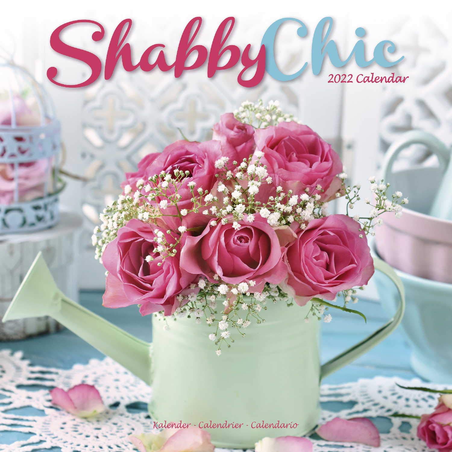 Shabby Chic Calendar - Calendars 2021 - 2022 Wall Calendars - Art ...