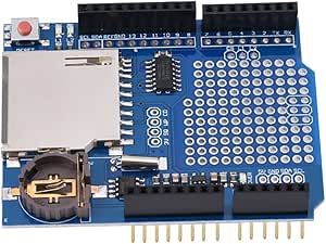 Amazon.com: The Logging Shiled Data Recorder Shield Logger Acquisition Module for Arduino Card ...