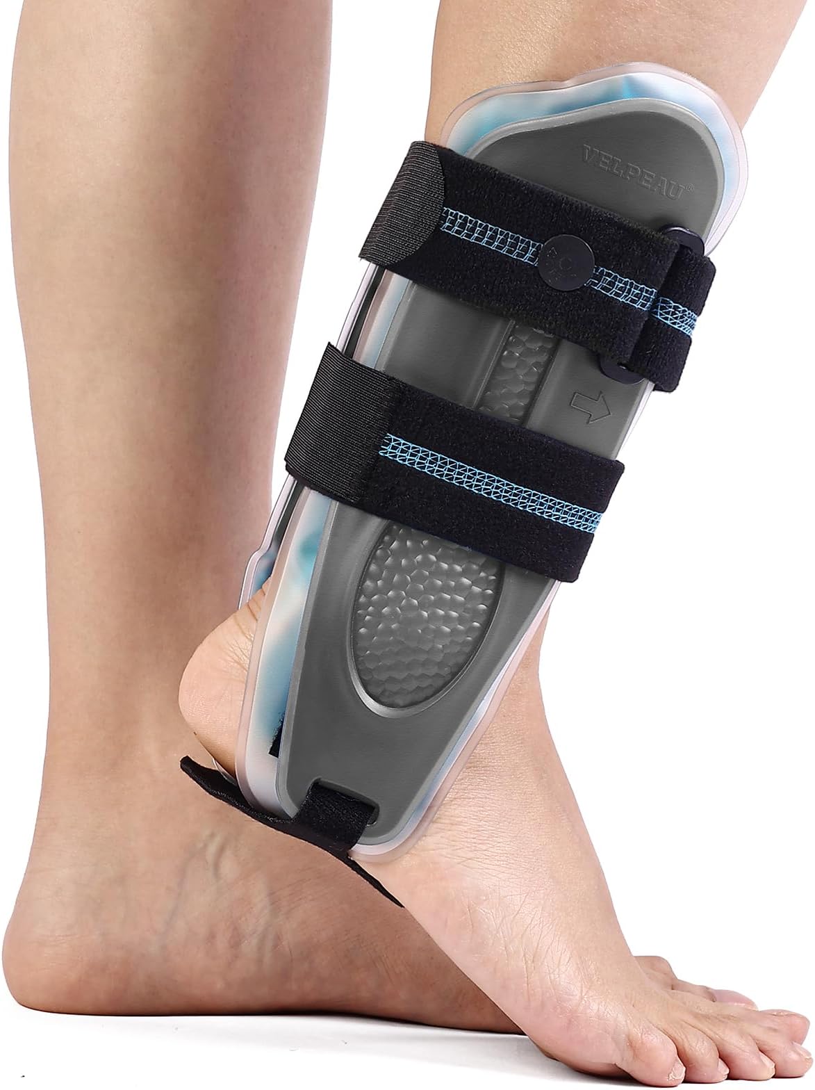 Amazon.com: Aircast A60 Ankle Support Brace, Right Foot, White, Medium ...