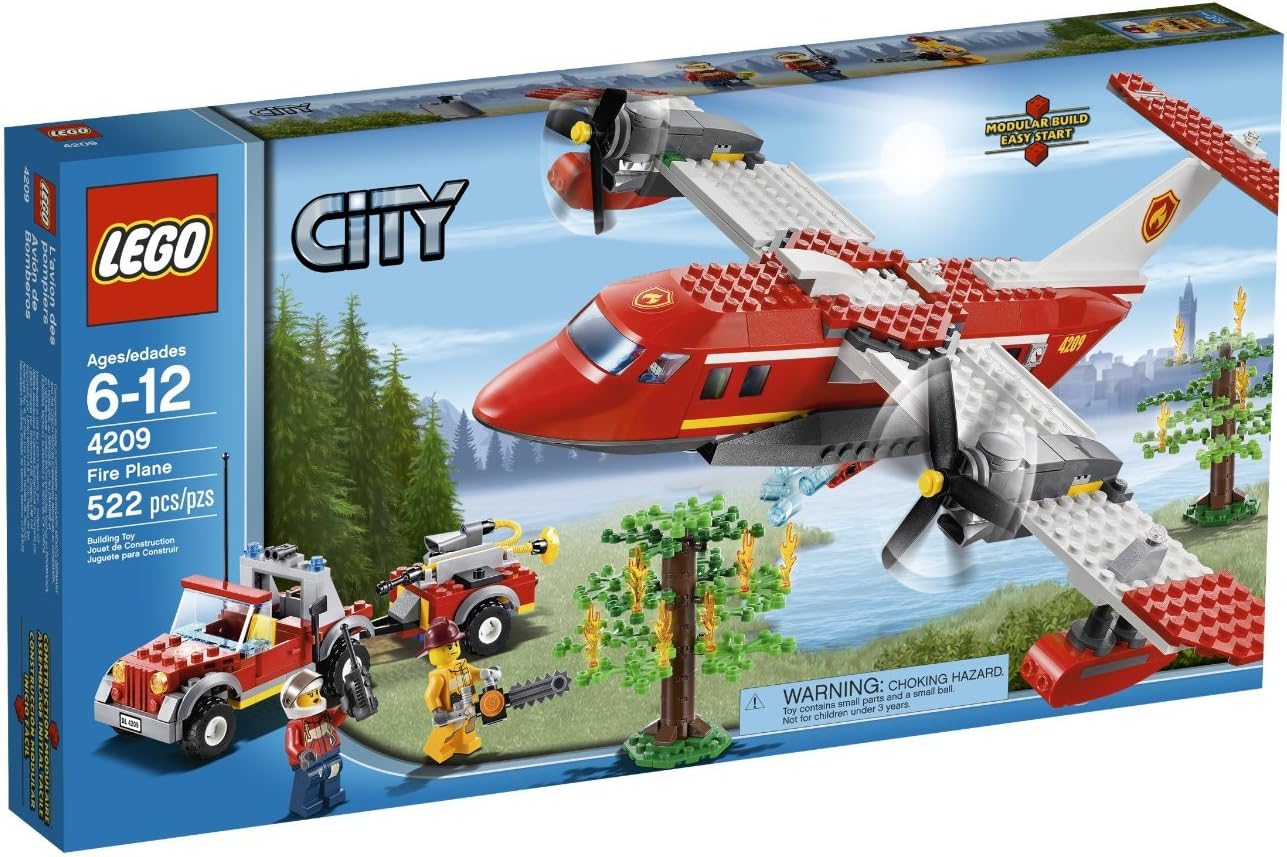 LEGO City 4209 Fire Plane : Amazon.co.uk: Toys & Games