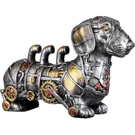 Amazon.com: VERONESE Design 5 7/8" Steampunk Jack Rabbit Cold Cast ...