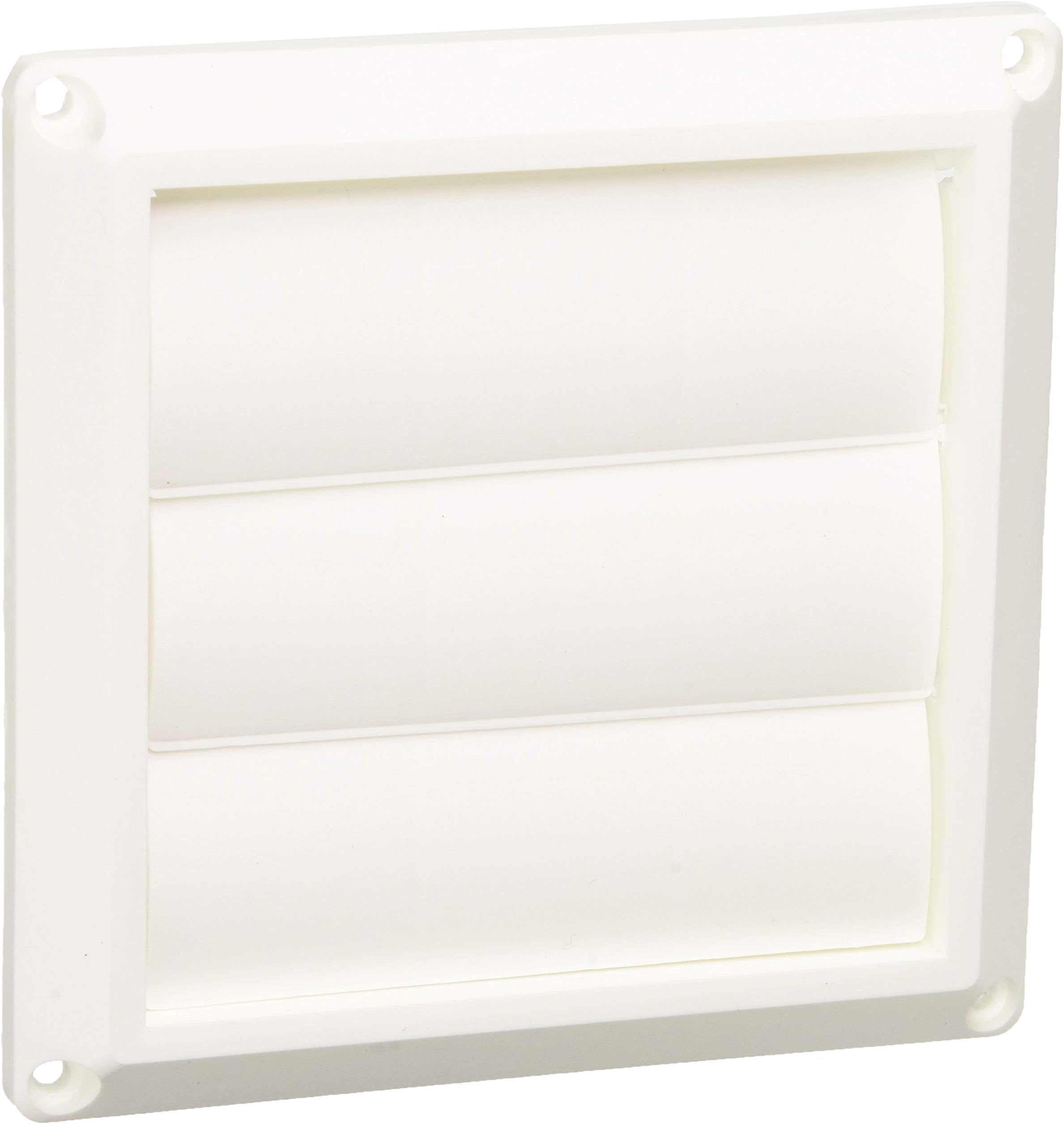 Amazon.com: Lambro 290W White Plastic Louvered Vent with Tail Pipe, 3 ...