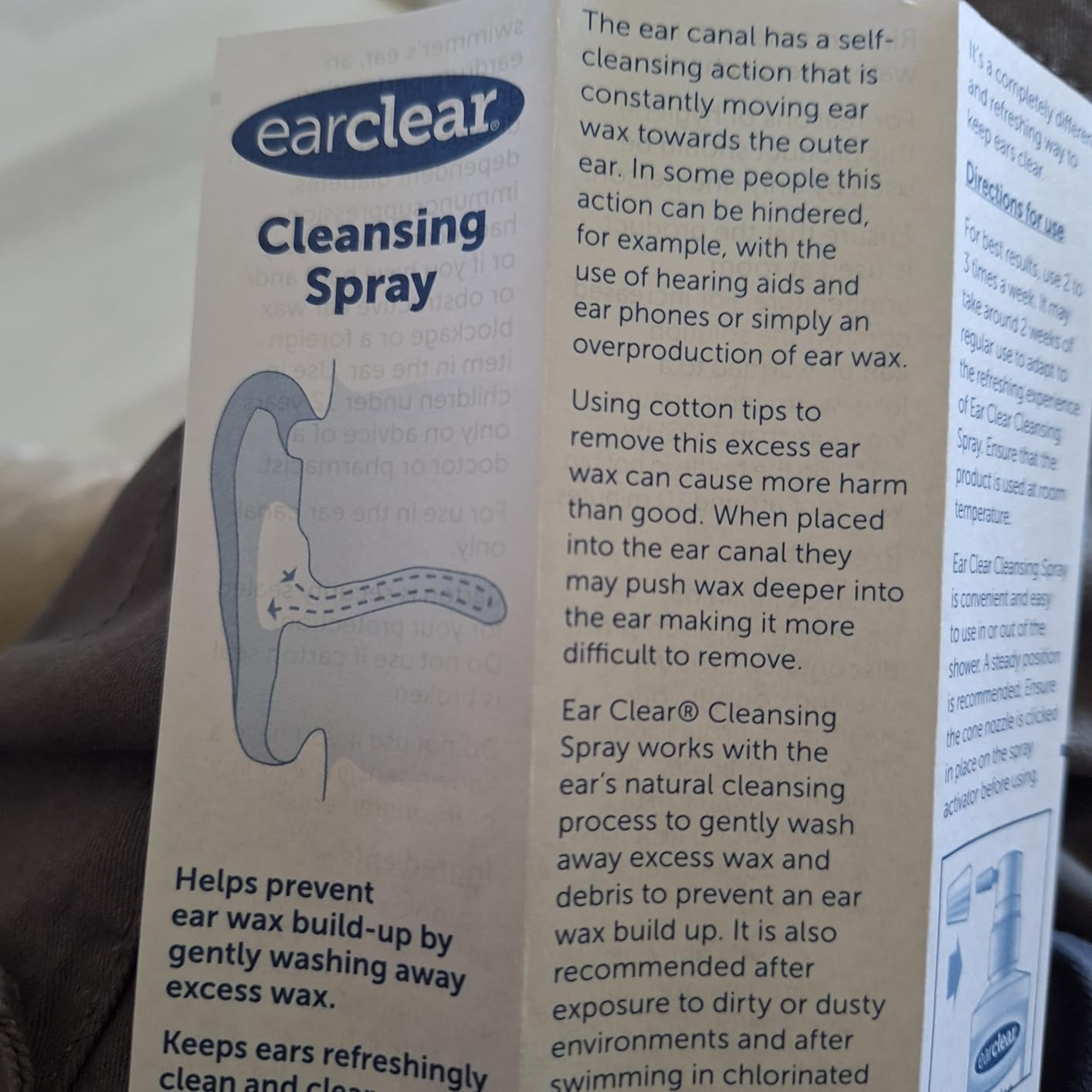 EarClear Cleansing Spray 100mL : Amazon.com.au: Health, Household ...