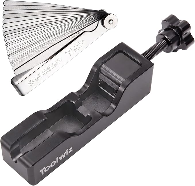 Amazon.com: Toolwiz Universal Spark Plug Gap Tool, 32 Blade Stainless ...