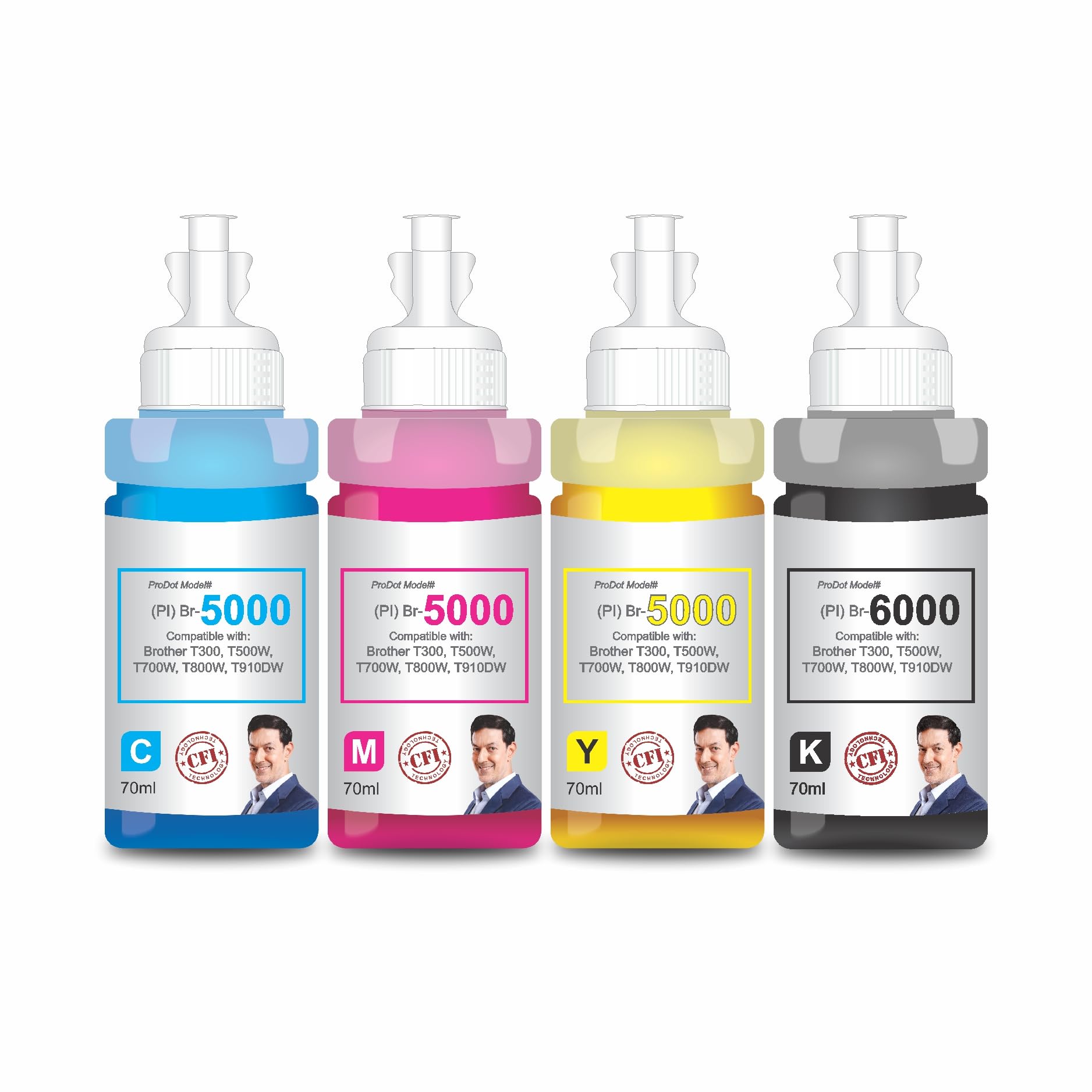 ProDot ProSeries Br B5000/B6000 Inkjet Ink Refill Compatible with ...