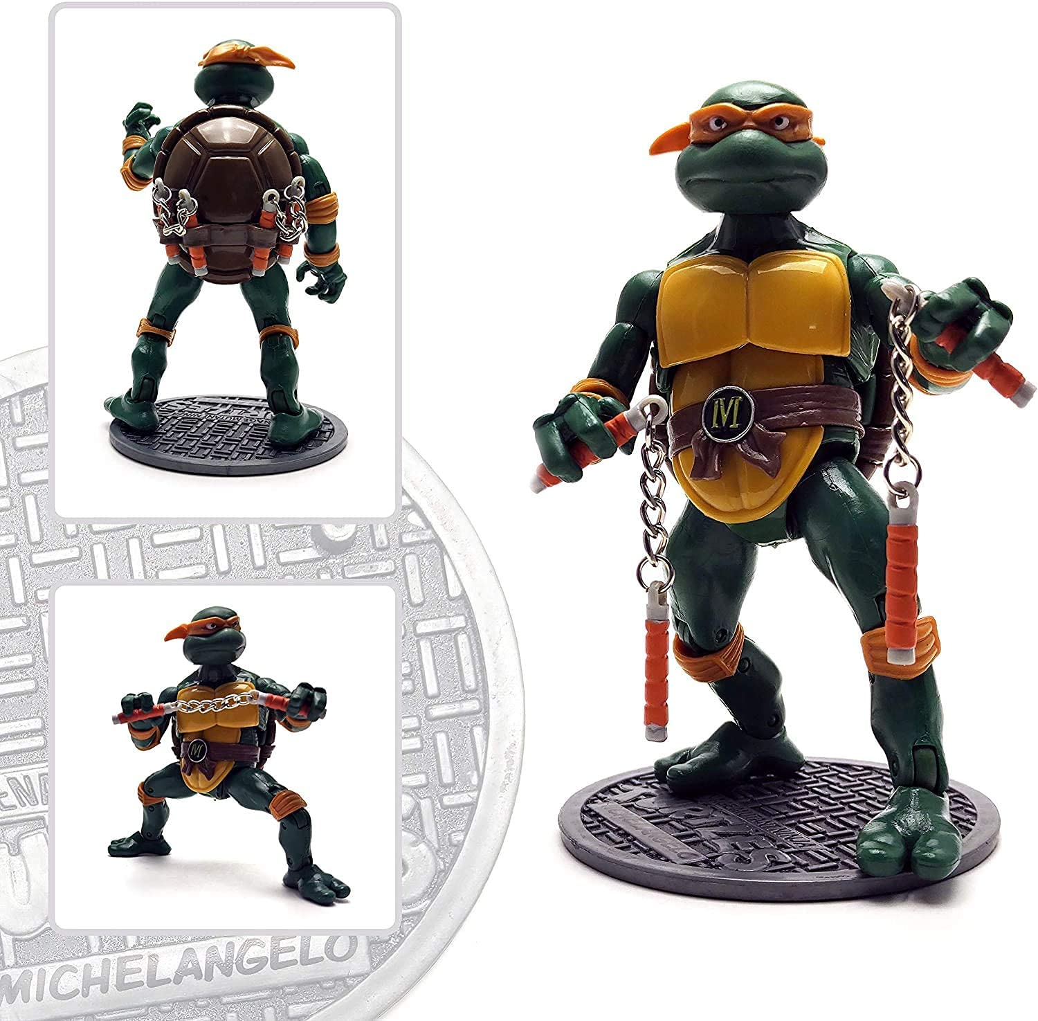 Buy Figuarts Teenage Mutant Ninja Turtles - TMNT Action Figures 1988 ...