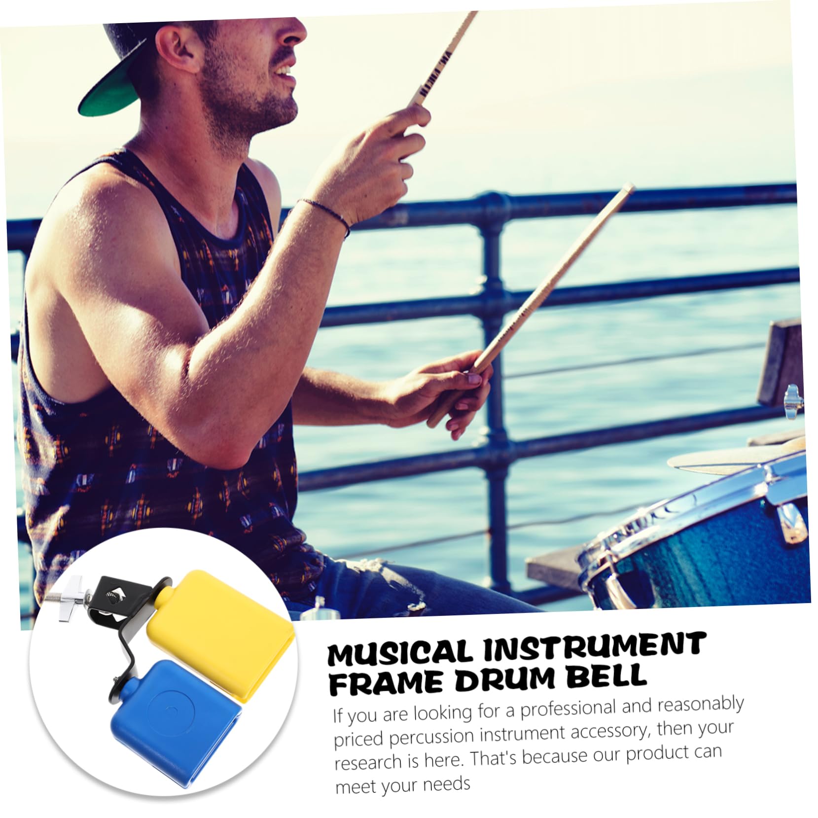 Cowbell Musical Instrument