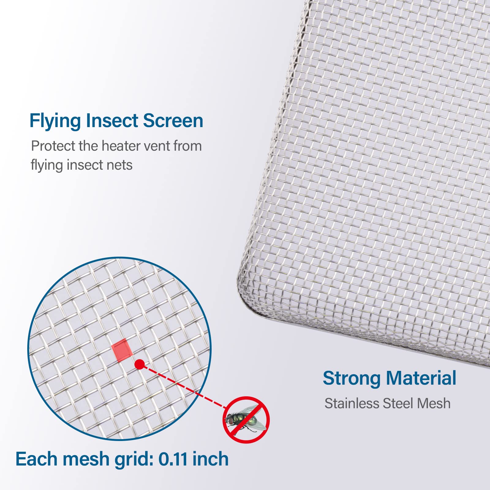 Snapklik.com : Flying Insect Screen RV Accessories, RV Heater Vent ...