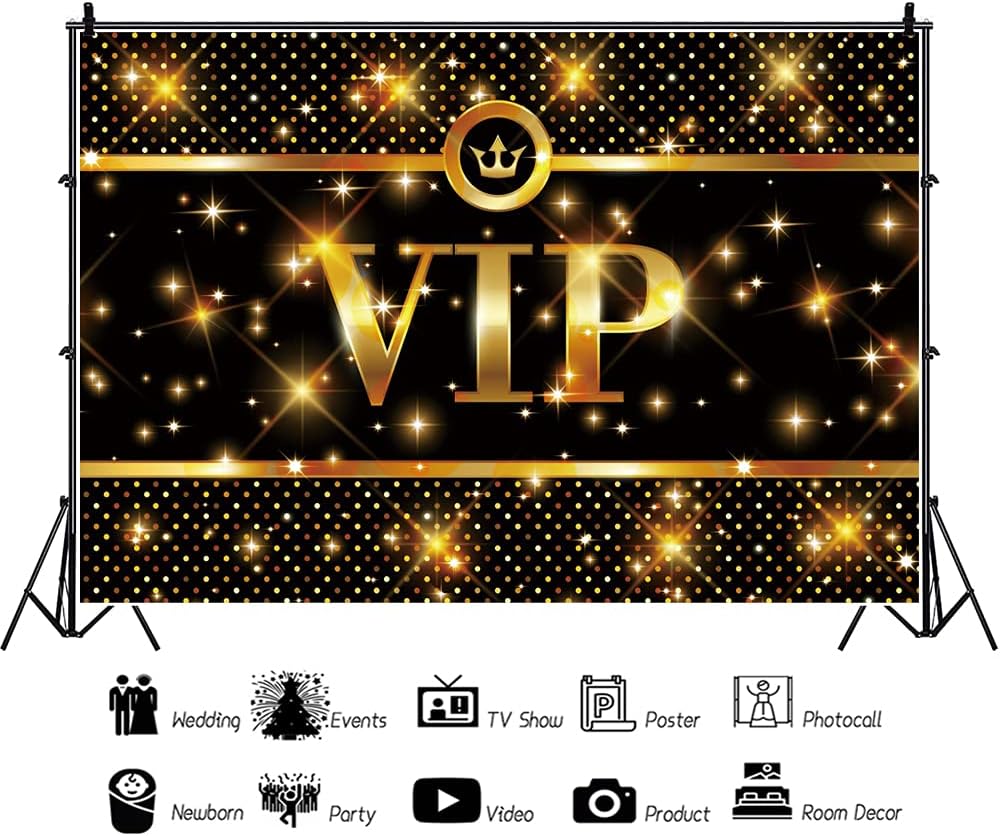 Renaiss 8x6ft Red Carpet Event Background Banner VIP Guest Visitor ...