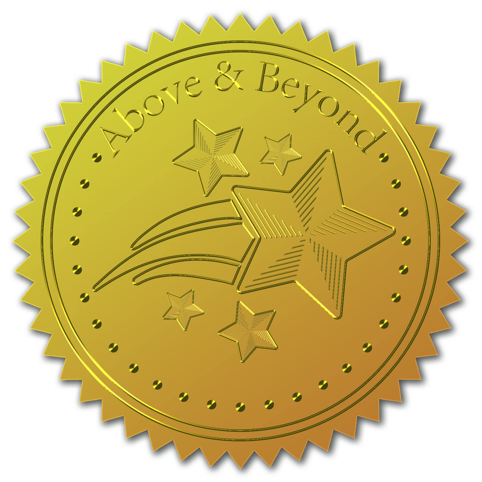Gold Certified Stamp