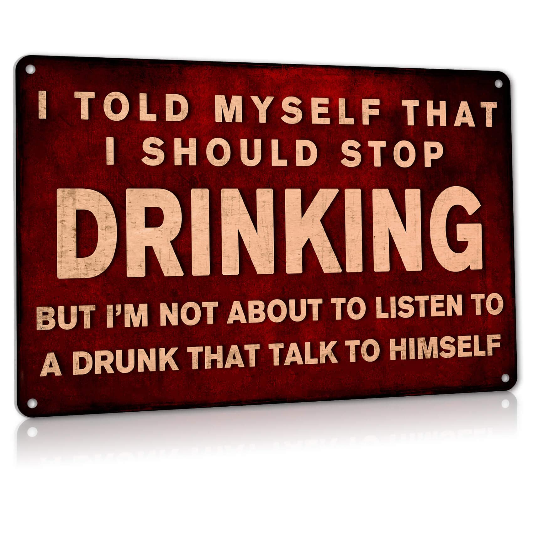 Anti Drinking Sign