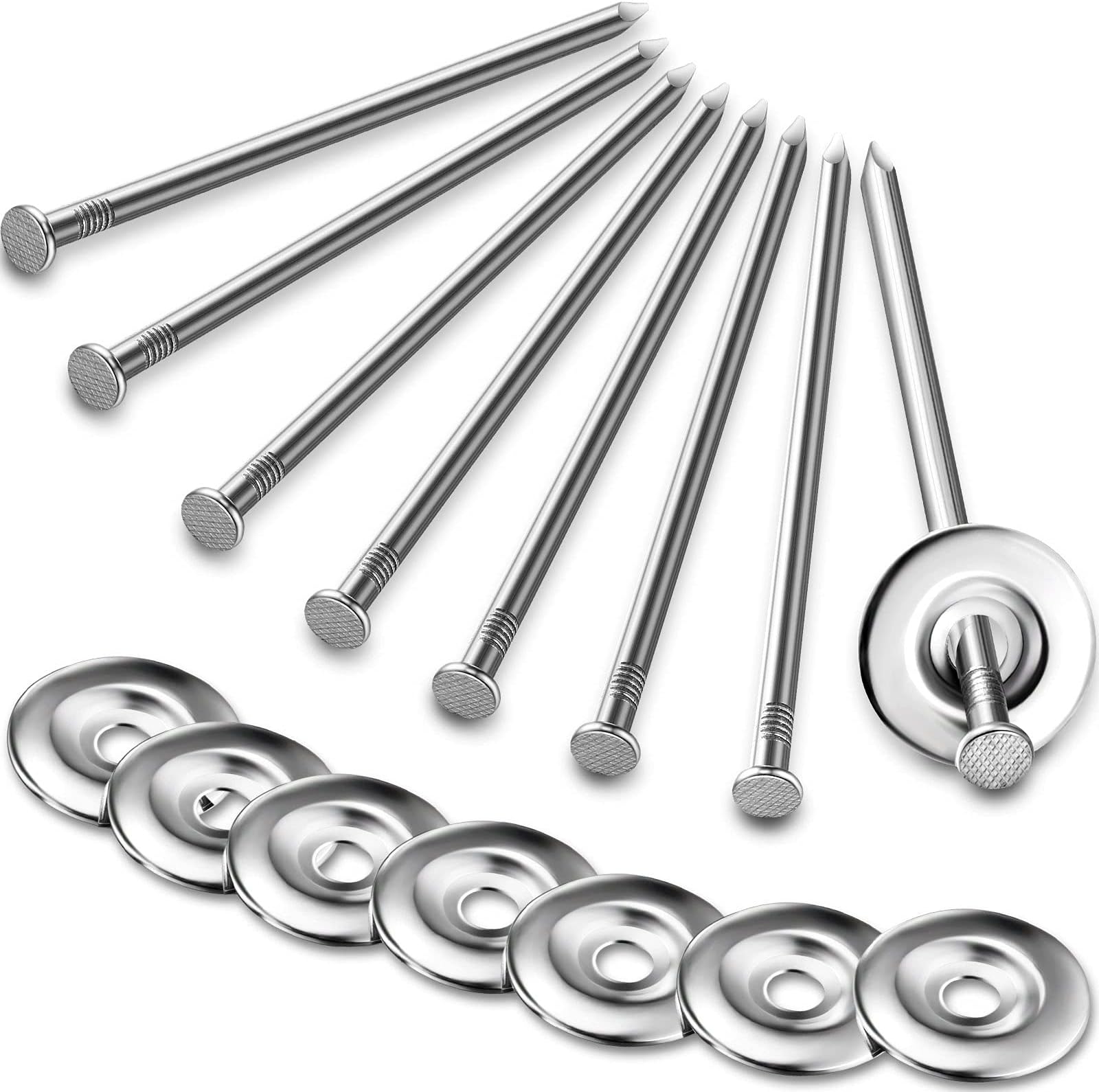 Amazon.com: Camp'N RV Camping Mat Rug Stakes (8 Pack) Outdoor Stakes ...