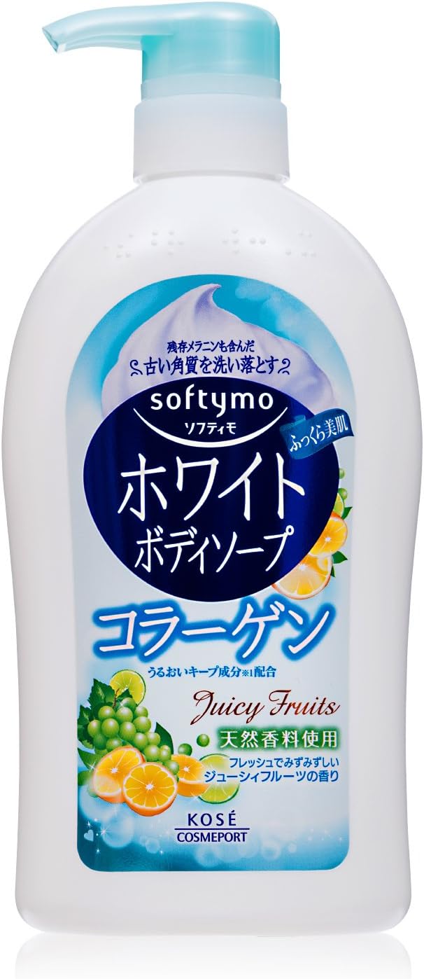 Amazon | KOSE ソフティモ ホワイト ボディソープ (コラーゲン) 600mL 600ミリリットル (x 1) | ソフティモ | ボディソープ 通販