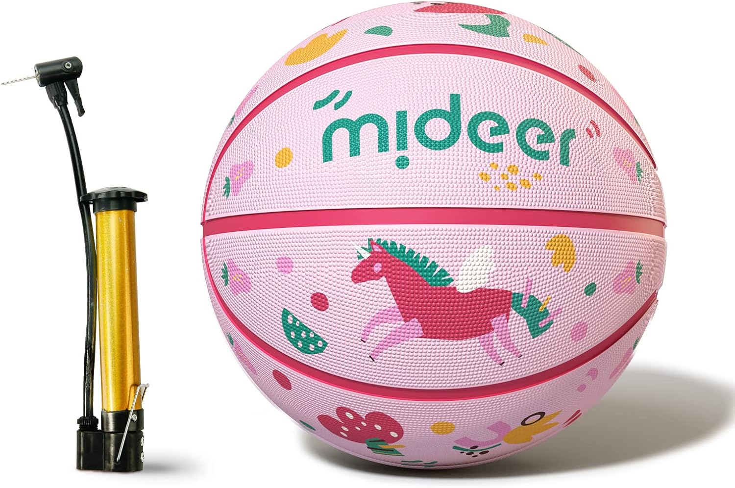 Amazon.com: MiDeer 7" Mini Basketball for Kids, Small Basketballs ...