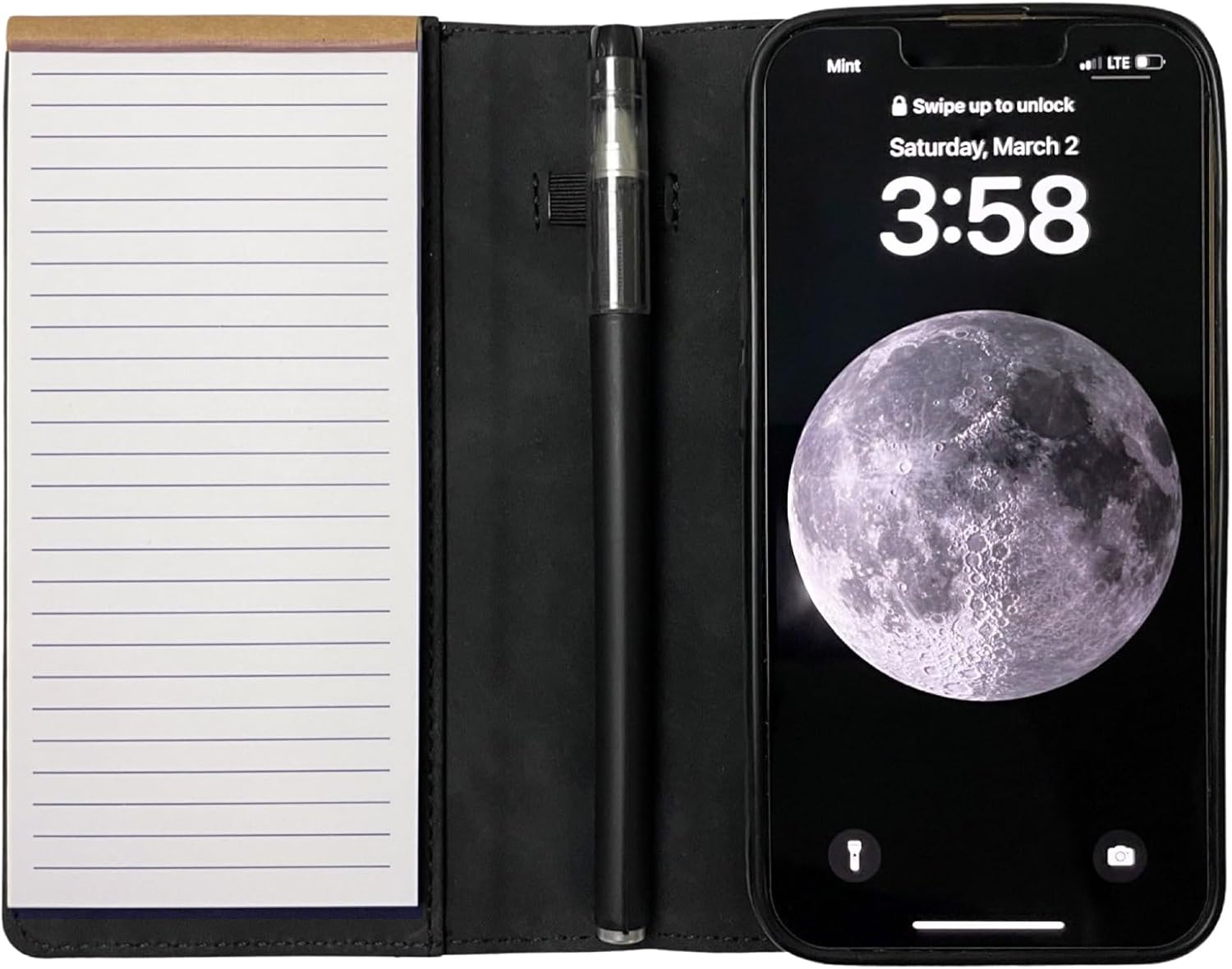 MOJO Notepad Phone Case for iPhone 14 Pro - Folding Wallet Phone Case ...